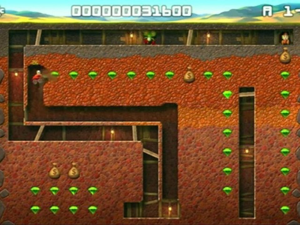 Classic Game Room HD - DIGGER for Playstation 3 review - video Dailymotion