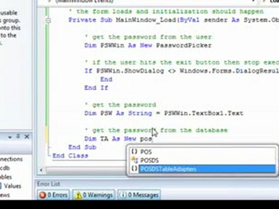 Developing a Point of Sale System using VB.NET part 1 - YouTube - video Dailymotion