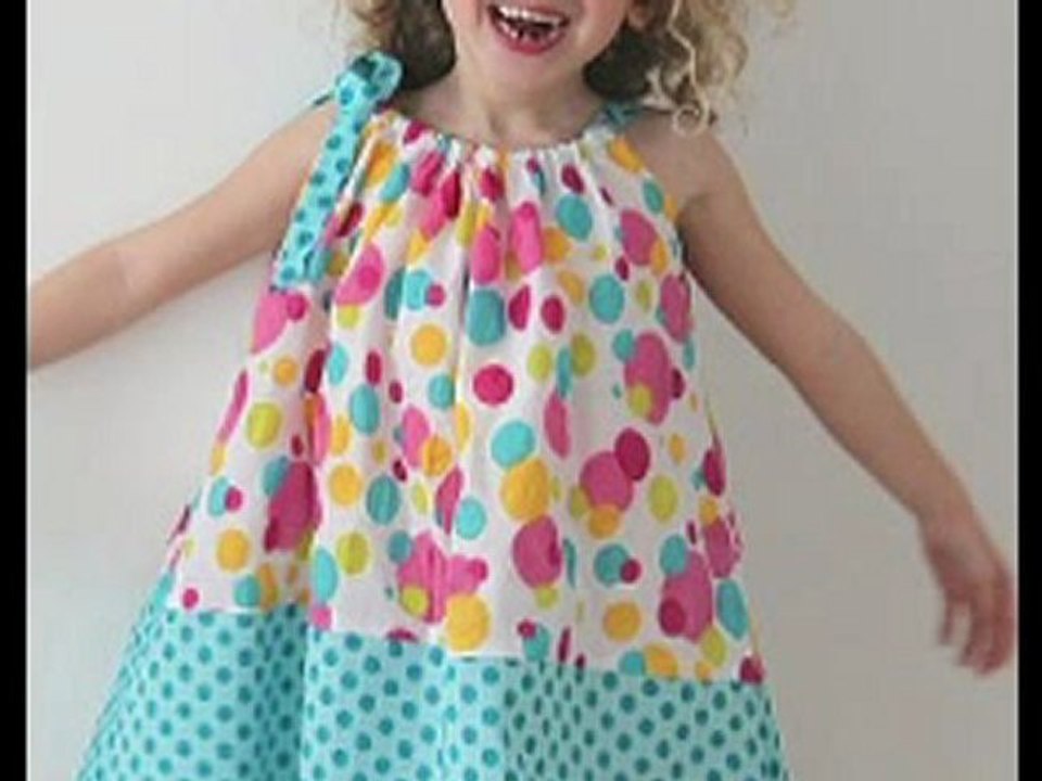 Cours de couture - Comment coudre une robe pour fillette - Tuto de ...