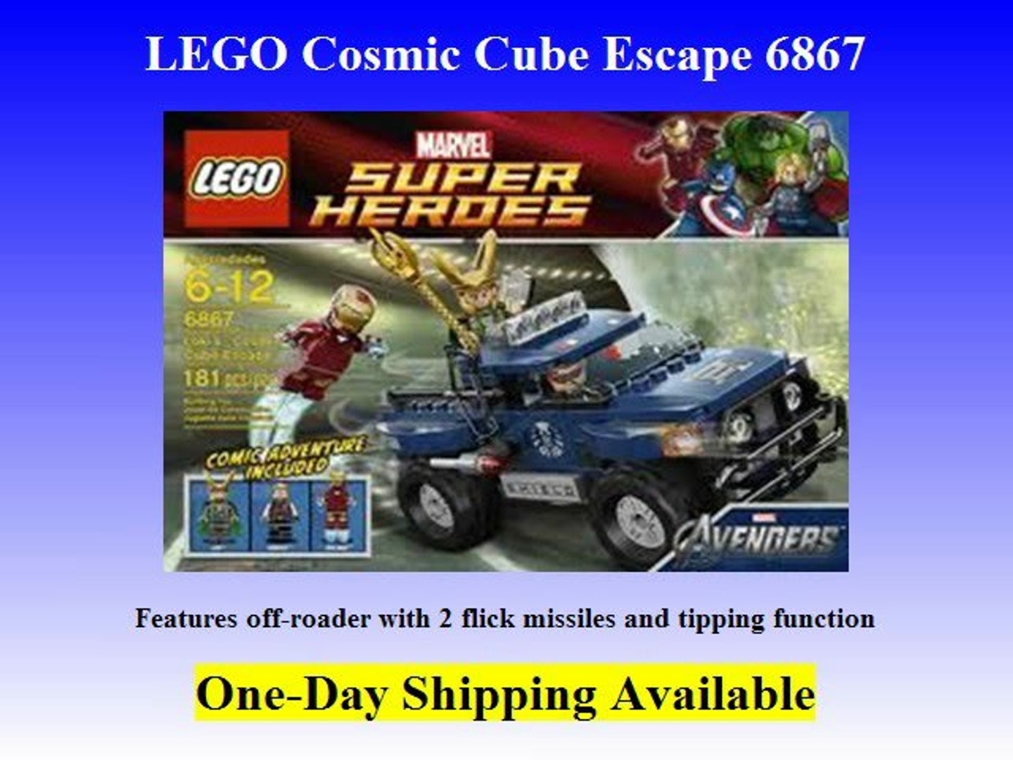 Lego Marvel Superheroes Lokis Cosmic Cube Escape