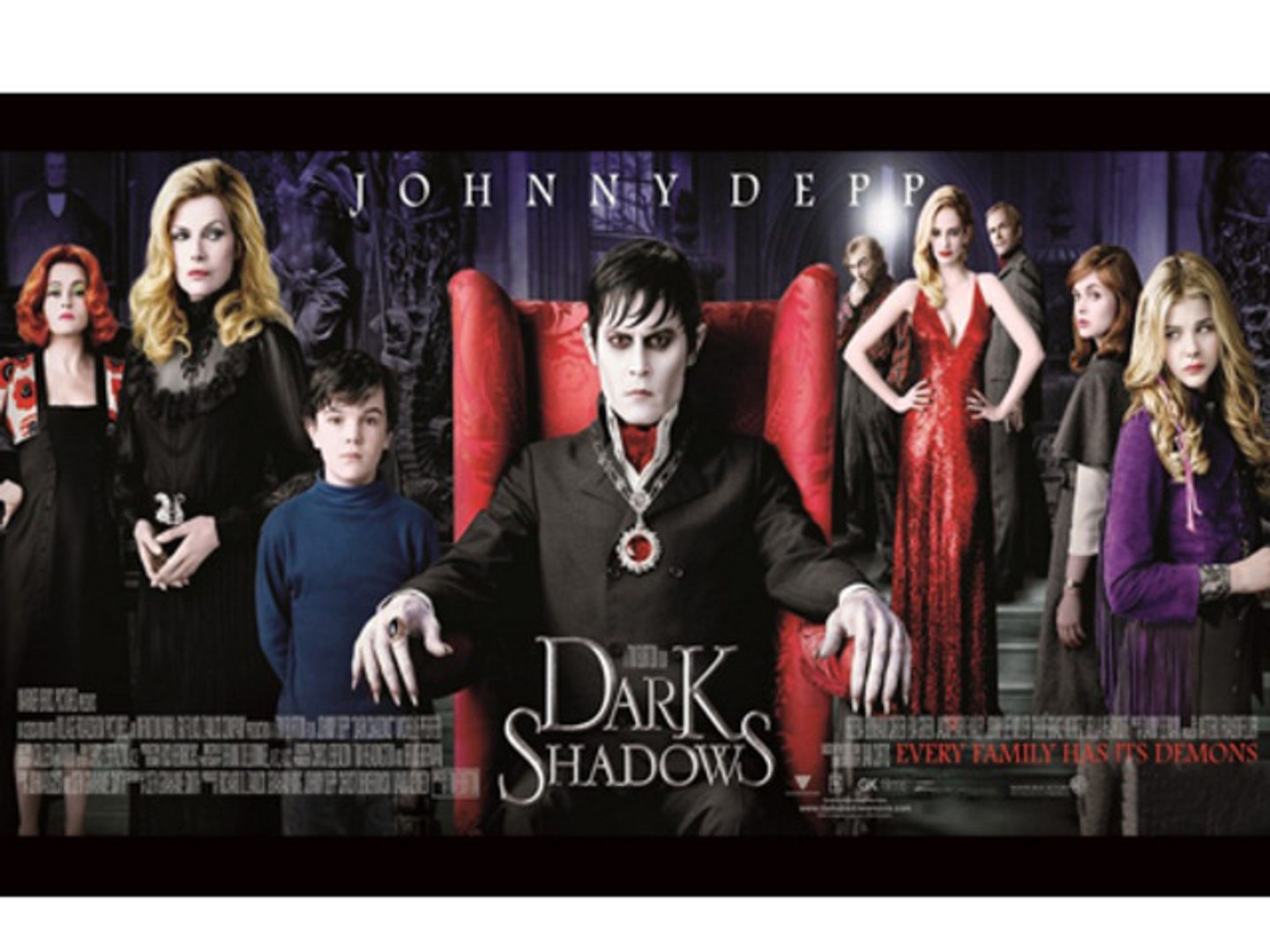 Johnny Depp Dark Shadows Poster