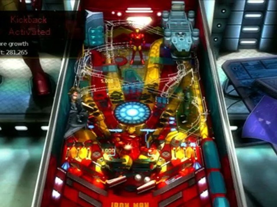 Classic Game Room - MARVEL PINBALL: IRON MAN table for Pinball FX2 ...