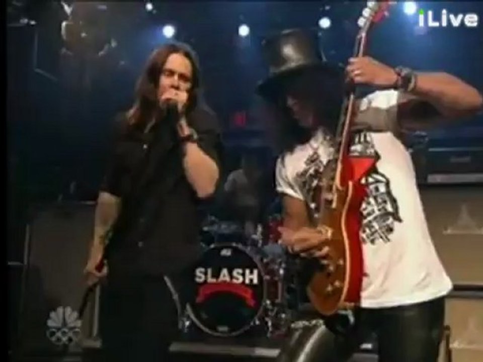 Slash - "You're A Lie" (Live Jimmy Fallon, New York 21/05/2012) - Vidéo ...