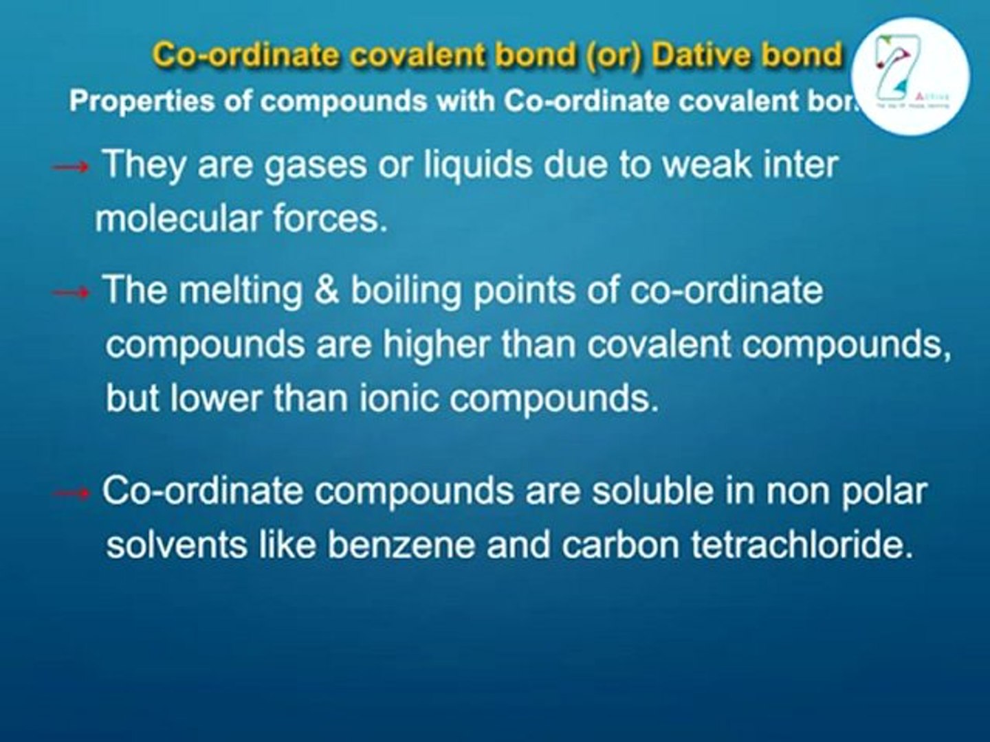 Coordinate Covalent Bond