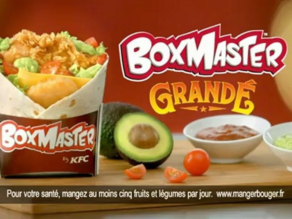 Boxmaster Grandé de KFC - Vidéo Dailymotion