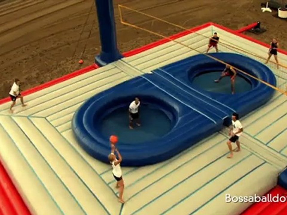 Perfect Summer Sport? Bossaball Combines Soccer, Volleyball and ...