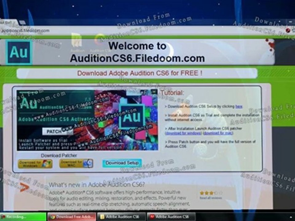 Adobe Audition CS6 Key - video Dailymotion