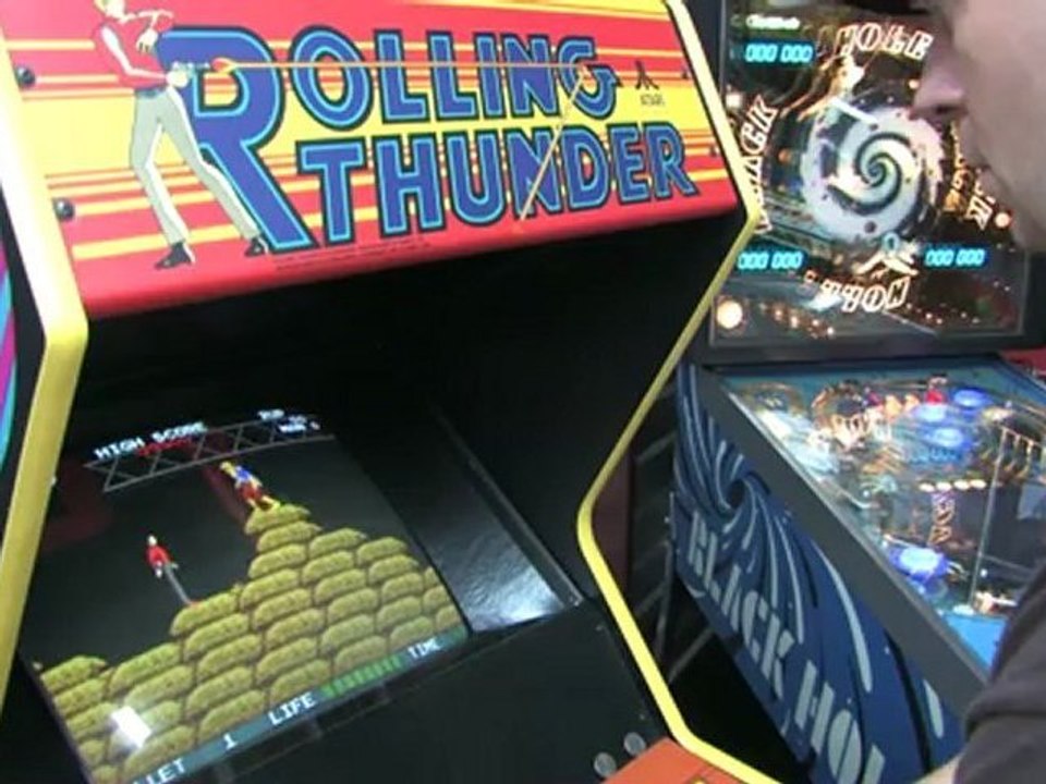 Classic Game Room - ROLLING THUNDER arcade game review - video Dailymotion