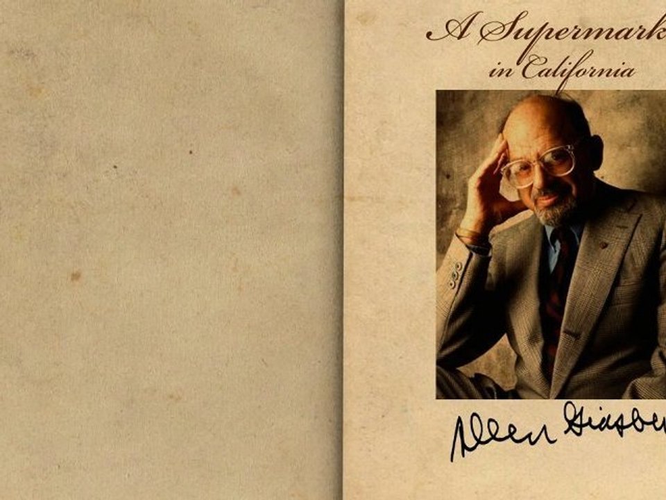 A Supermarket In California by Allen Ginsberg - Poetry Reading - video ...
