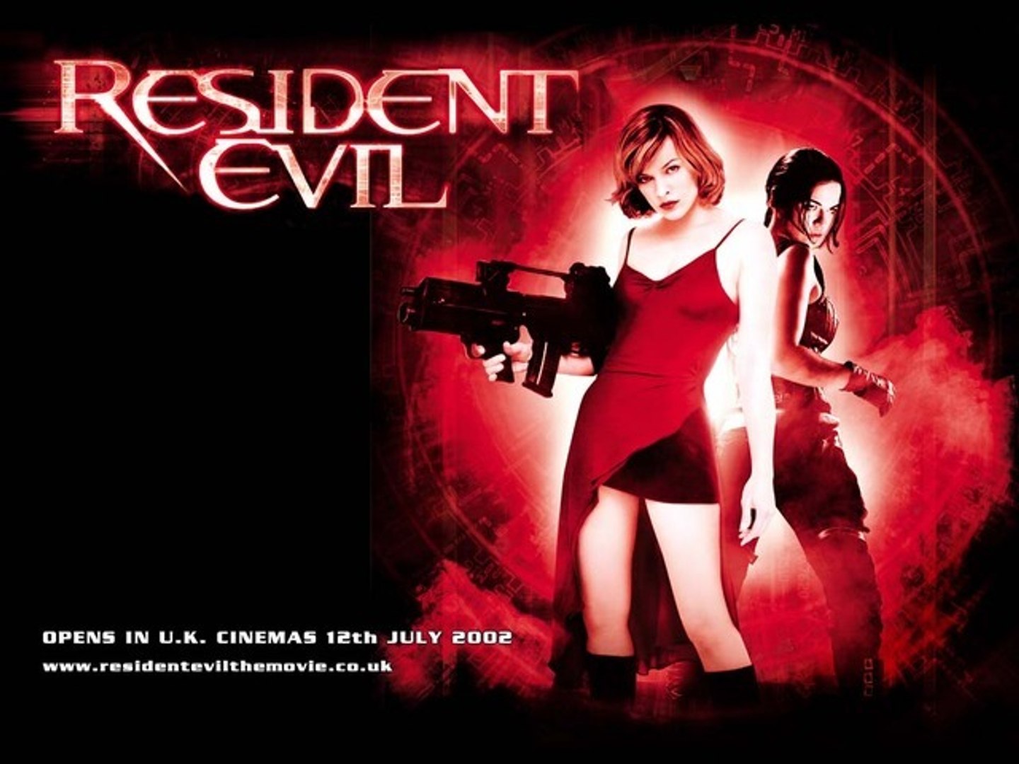 Affiche Du Film Resident Evil 2002
