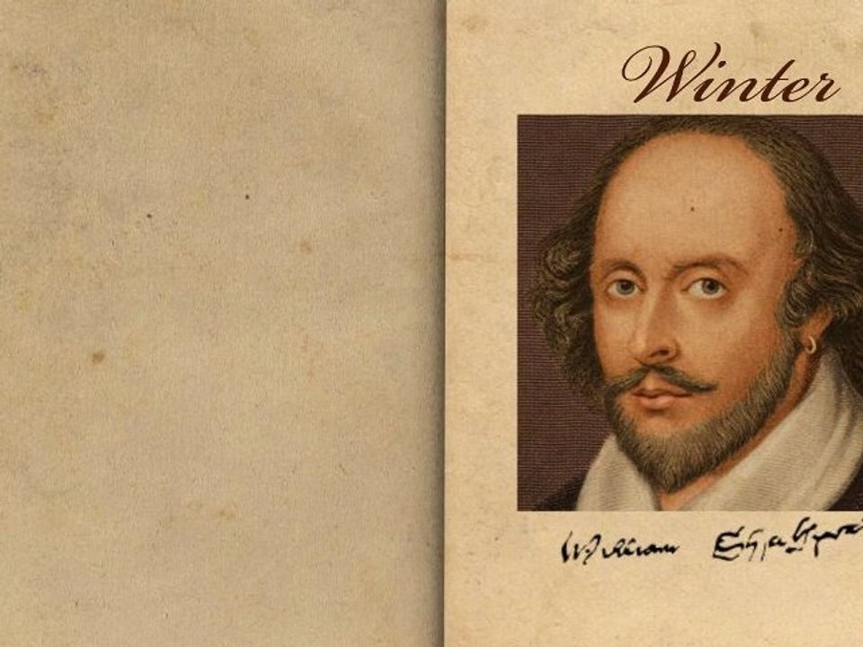 Winter by William Shakespeare - Poetry Reading - video Dailymotion