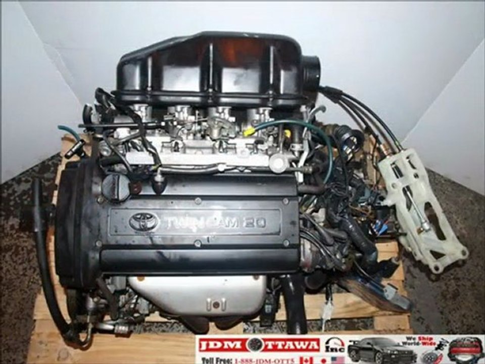 JDM-Ottawa.com, 96-99 JDM Toyota 4AGE 1.6L 20 VALVE BLACK TOP ENGINE ...