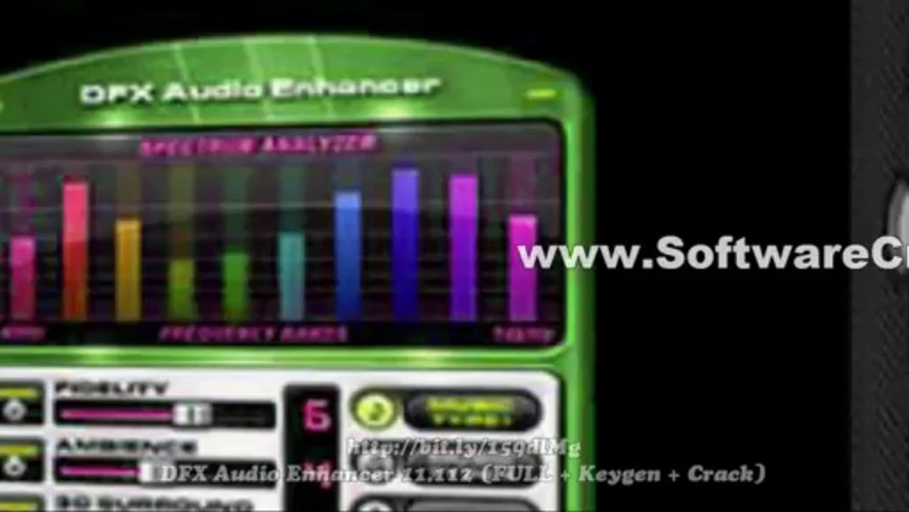 [8-2013 NEW] (FULL + Keygen + Crack) DFX Audio Enhancer 11.112 - video ...