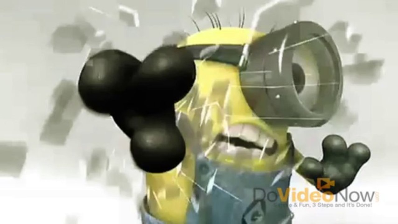 Despicable Me Minion Cleaning Glass Logo Reveal_DoVideoNow - video ...