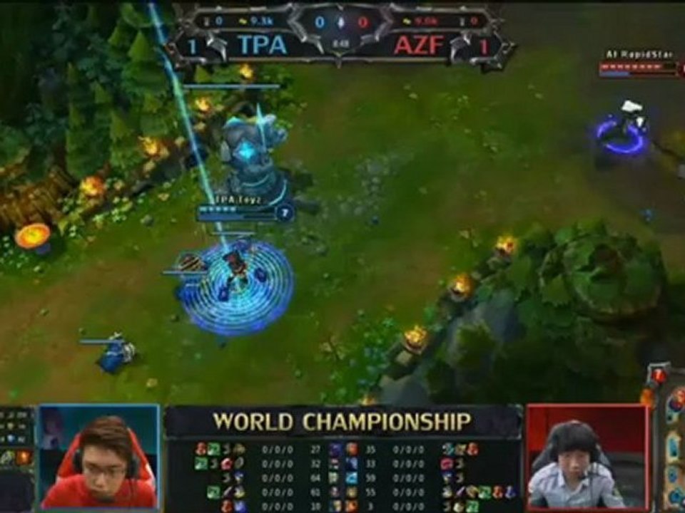 LoL - World Championship - Finale - Azubu Frost vs TPA - Partie 3 - Vidéo Dailymotion