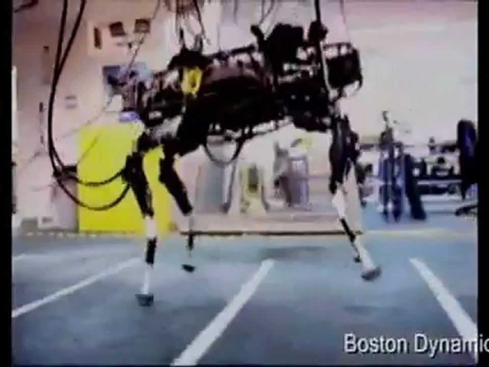 Boston Dynamics Big Dog (new video March 2008) - Vidéo Dailymotion