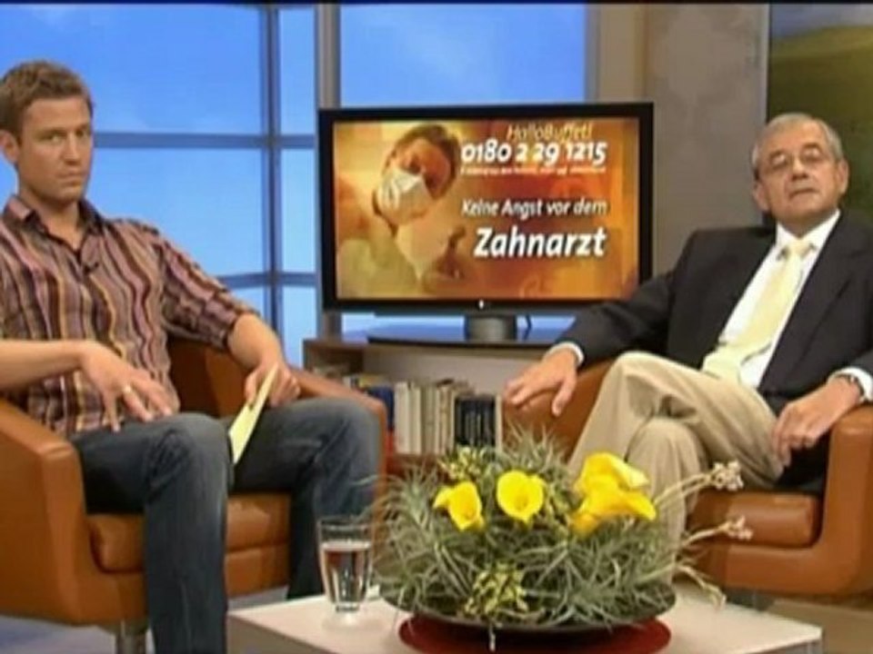 Zahnarztangst -ARD Buffet - Dr.Dr. P. Macher und Andrea Ullmann - 17.06 ...