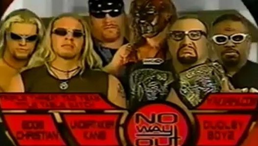 WWF No Way Out 2001 Matchcard - video dailymotion