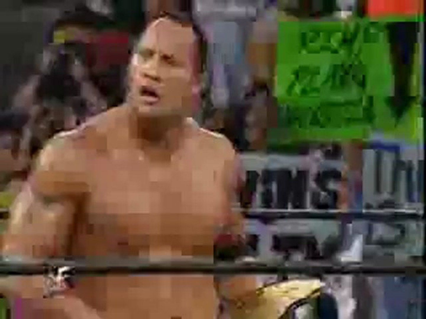 The Rock Vs Booker T Summerslam 2001