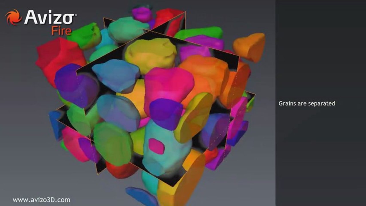 From (microCT) Image to Simulation using Avizo Fire - Sandpack - video ...
