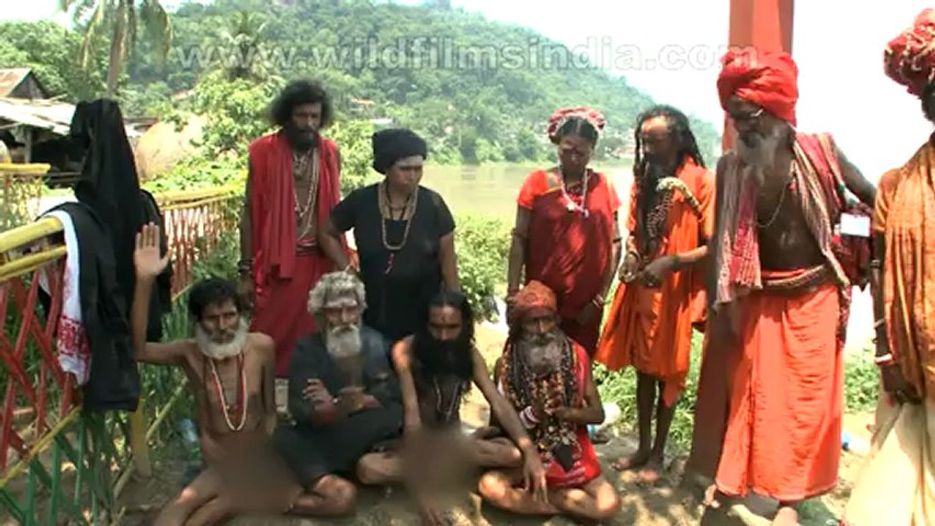 Aghori Sadhu Eating Human