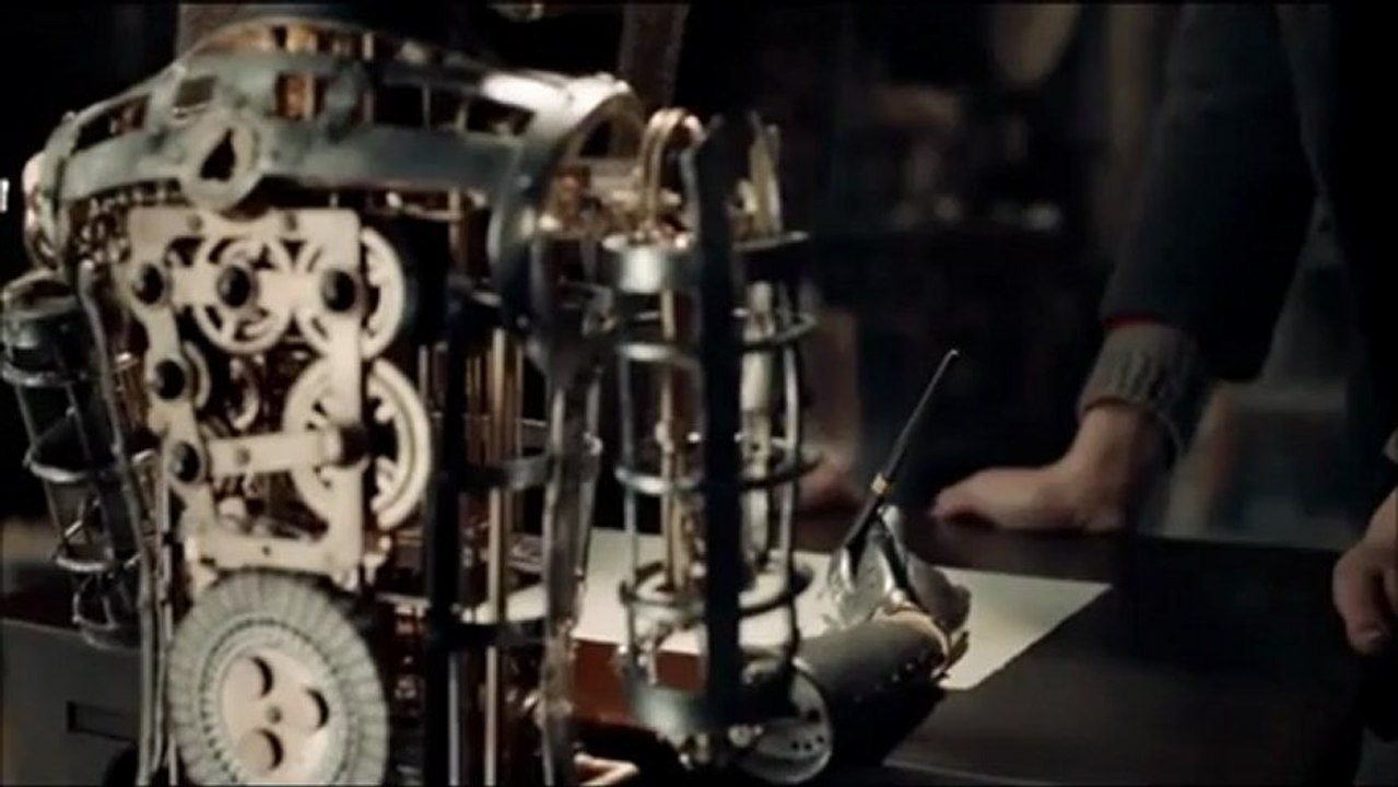 Hugo automaton writing - video Dailymotion