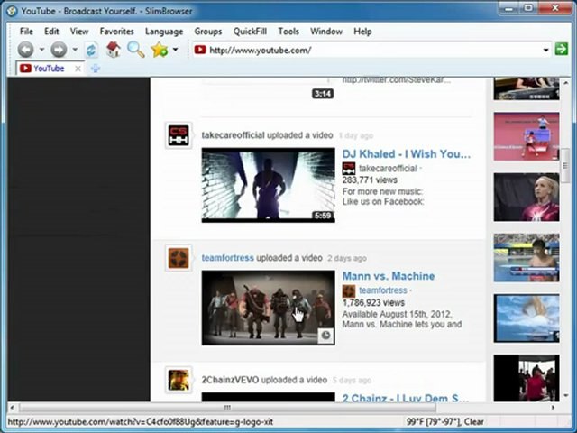 Slimbrowser Slimbrowser : Fast And Lightweight Firefox Based Browser