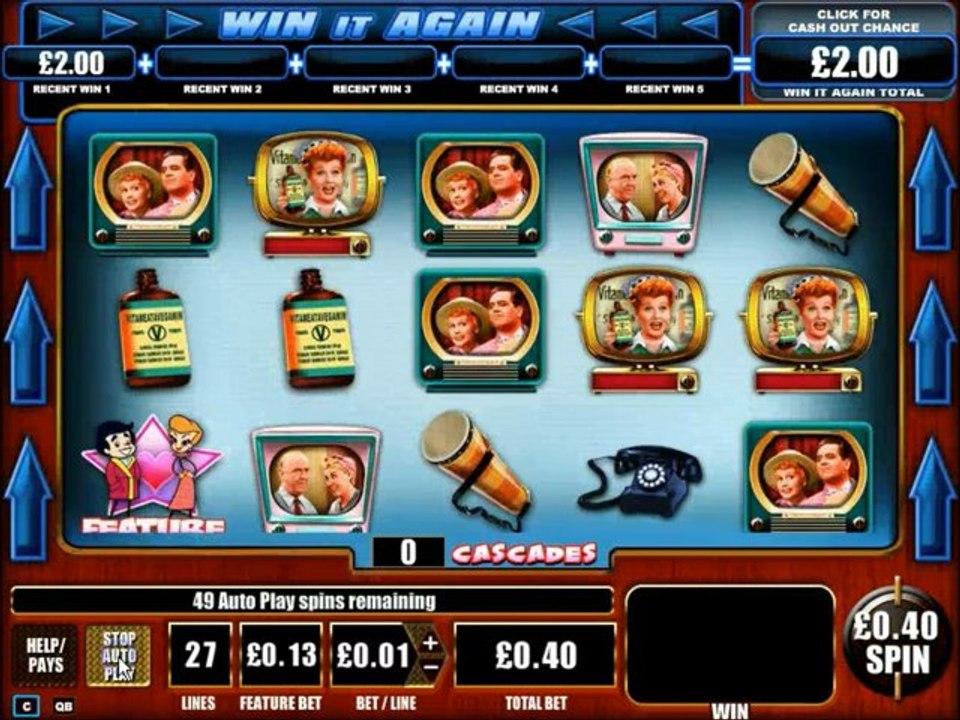 I Love Lucy Slot Game - video Dailymotion