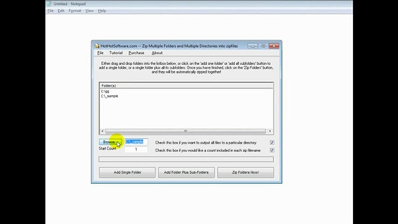 How To Zip Multiple Folders And Multiple Directories Into Zipfiles 