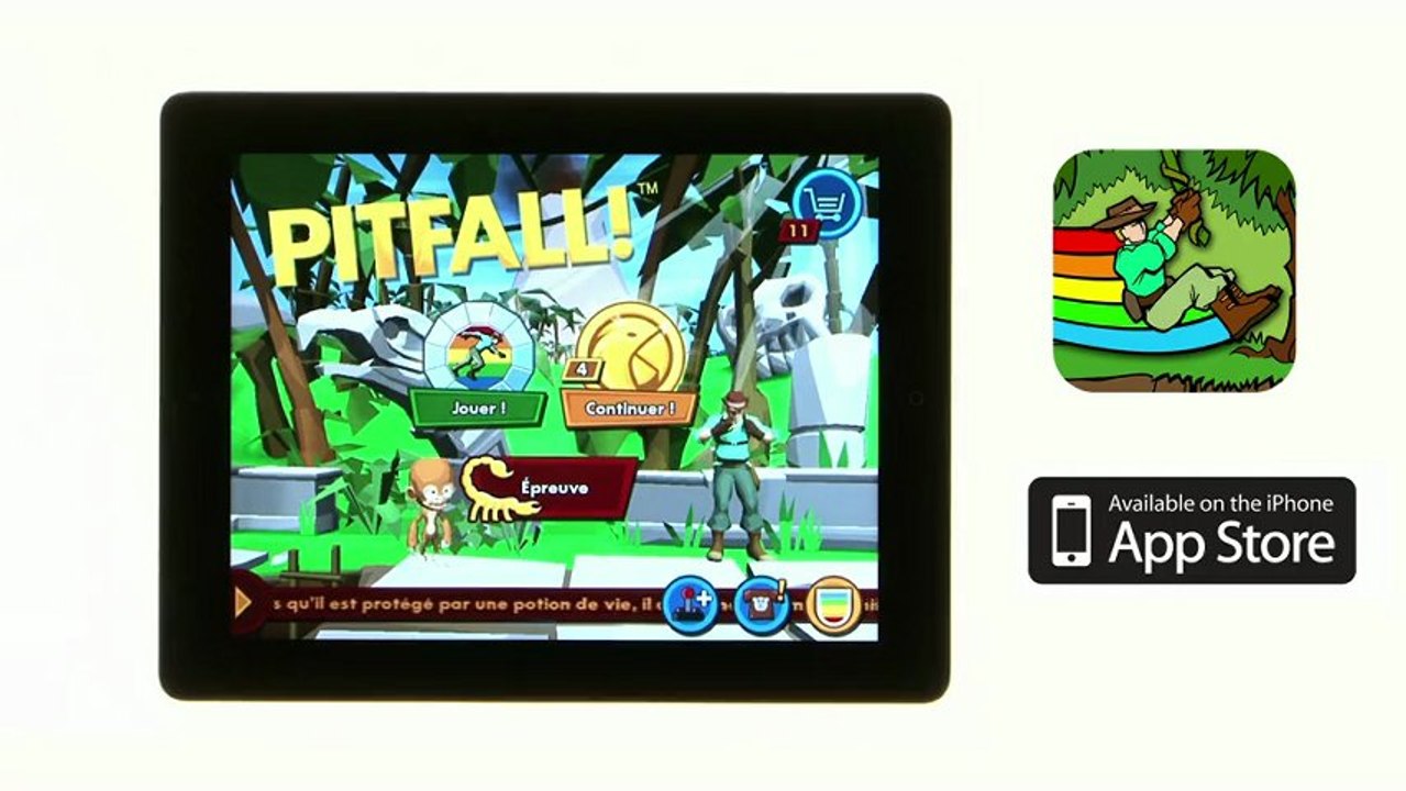 Pitfall! - Test - iPhone/iPad - Vidéo Dailymotion
