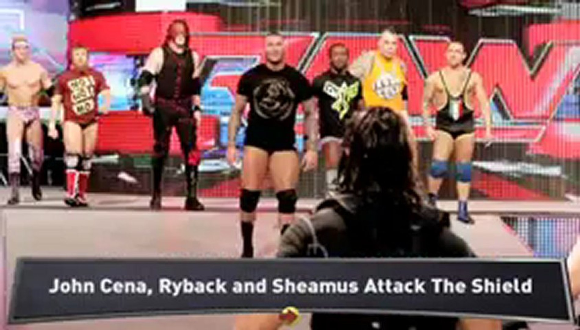 John Cena And Sheamus And Ryback