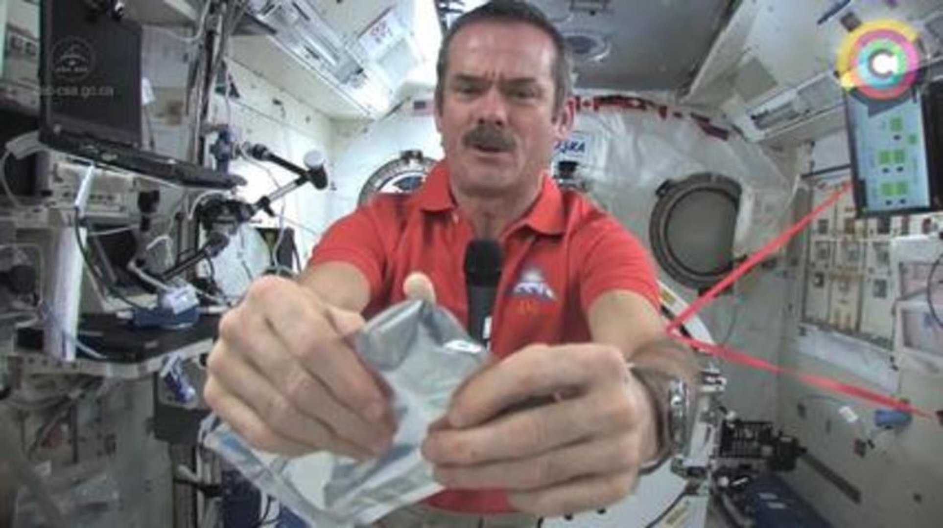 Astronauts Eating