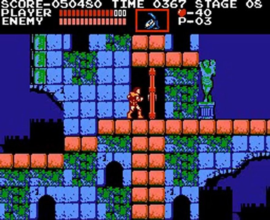 Castlevania gameplay Stage 7-10 [NES] - video Dailymotion