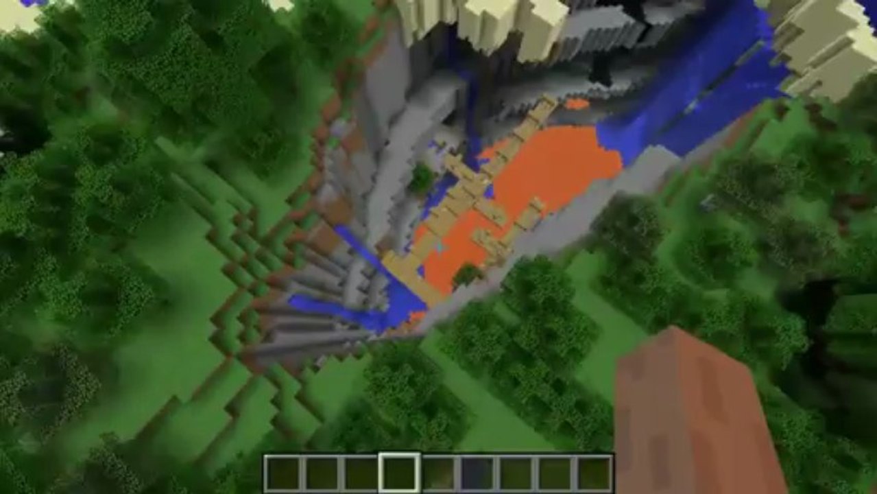 Minecraft - Crazy Ravines (and Caves) Mod! DEEP RAVINES, HUGE CAVES ...