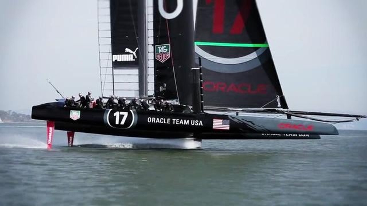 Oracle Team USA - Extreme Sailing - Fun on Foils - 2013 - Vidéo Dailymotion