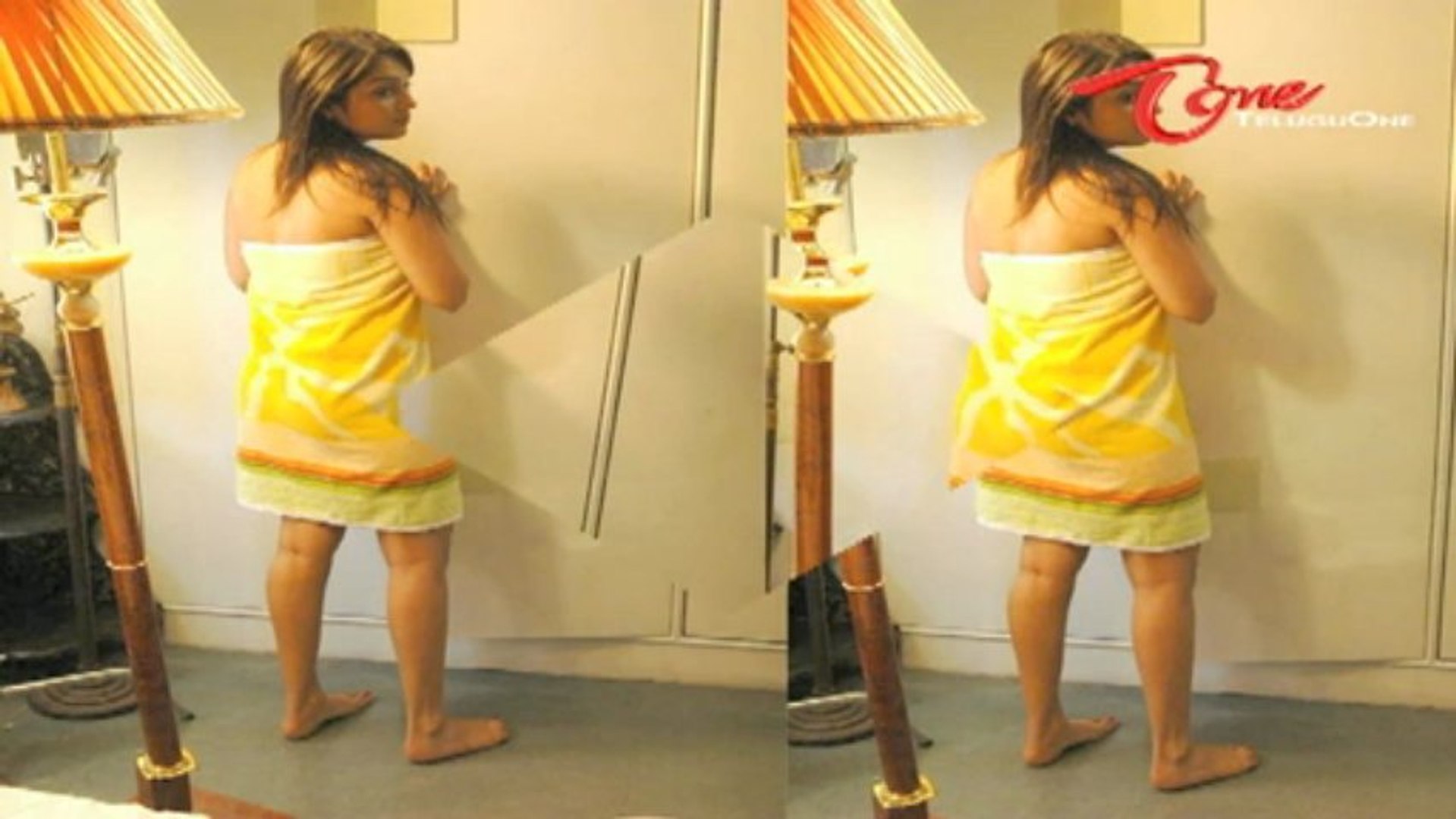 Nikitha Hot In Towel