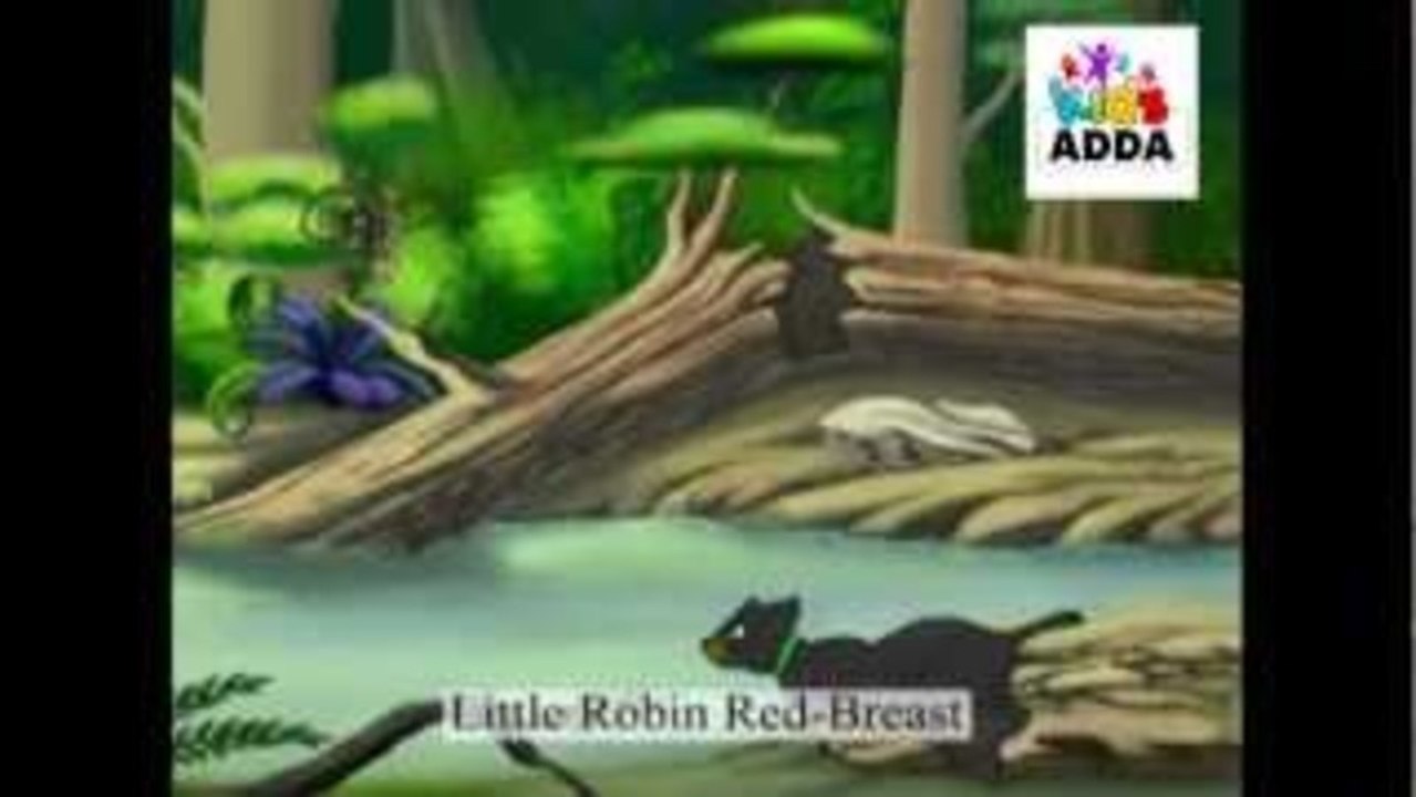 Little Robin Red breast ★ English Nursery Rhymes for Children ★ - video ...