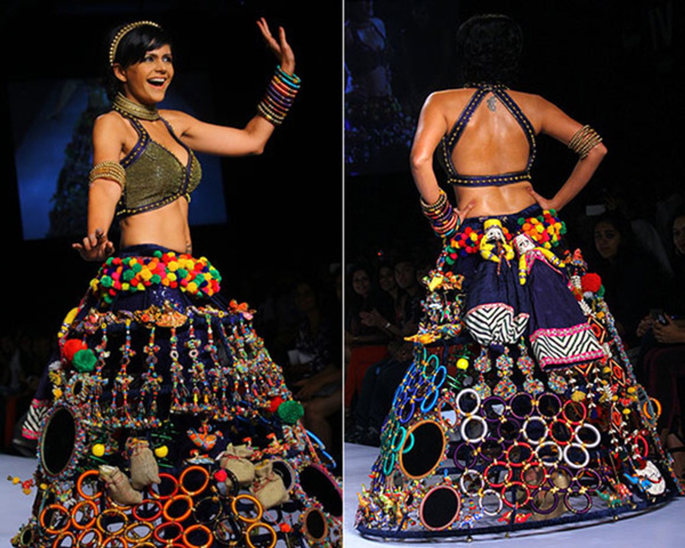 Mandira Bedi Backless