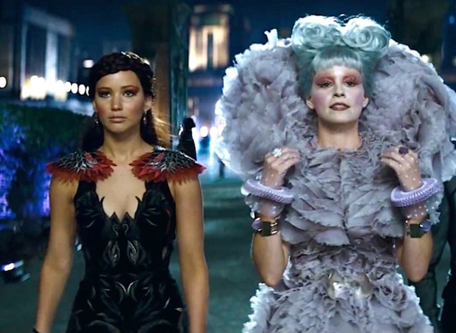 Effie Trinket Catching Fire Trailer
