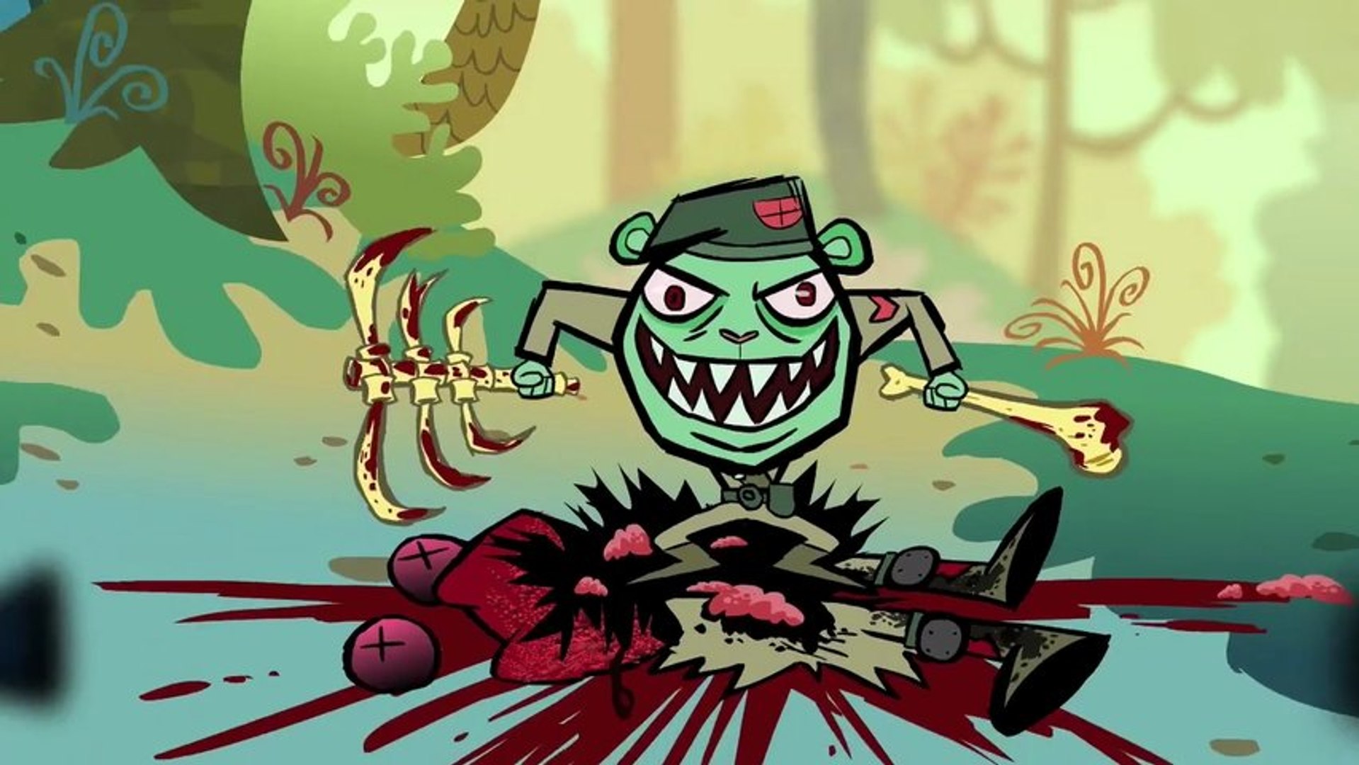 War Flippy Happy Flippy Veteran | Happy Tree Friends Fanon Wiki