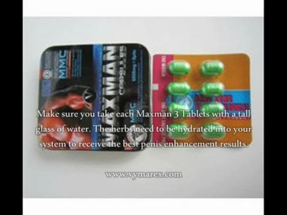 Maxman 3 Tablets Review - Does Maxman 3 Work? - video Dailymotion