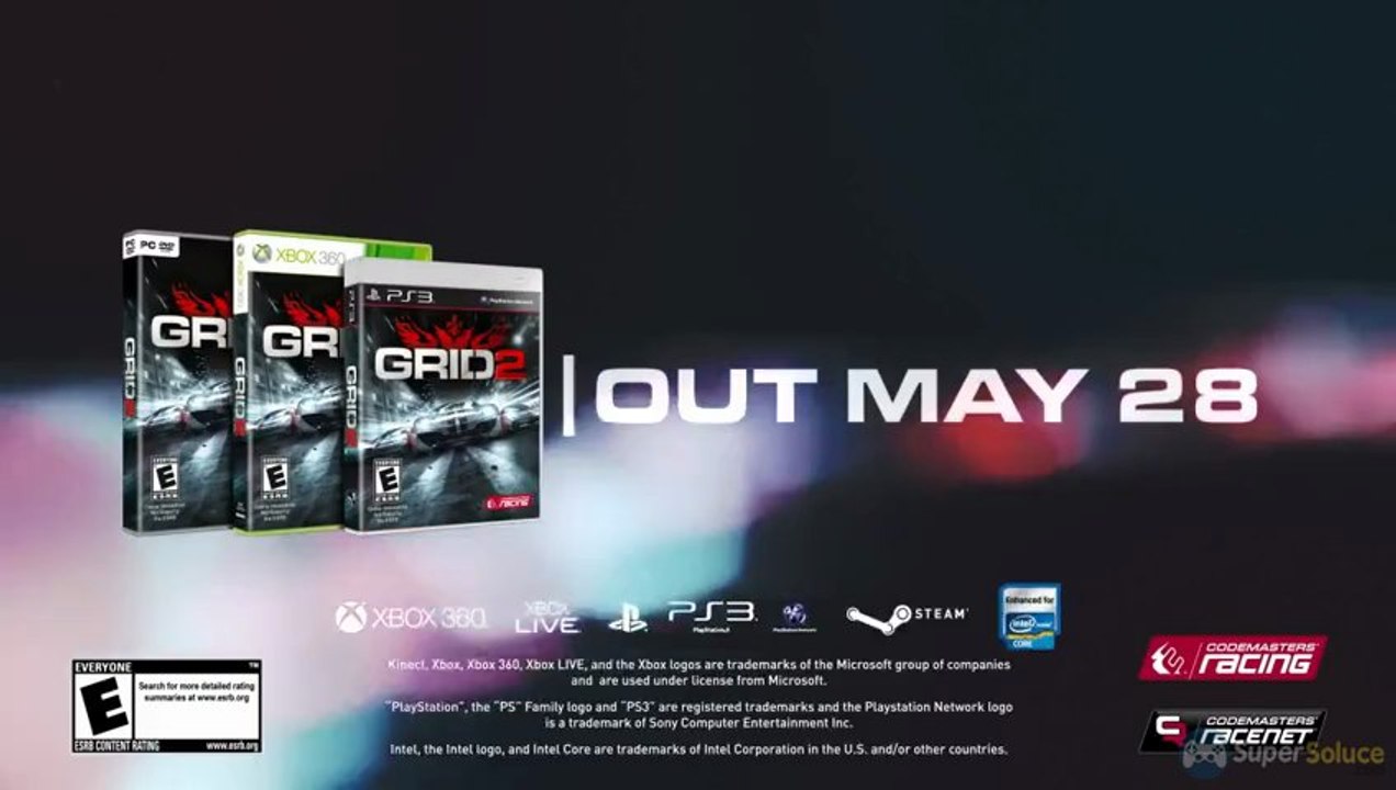 GRID 2 - Trailer de Lancement - Vidéo Dailymotion