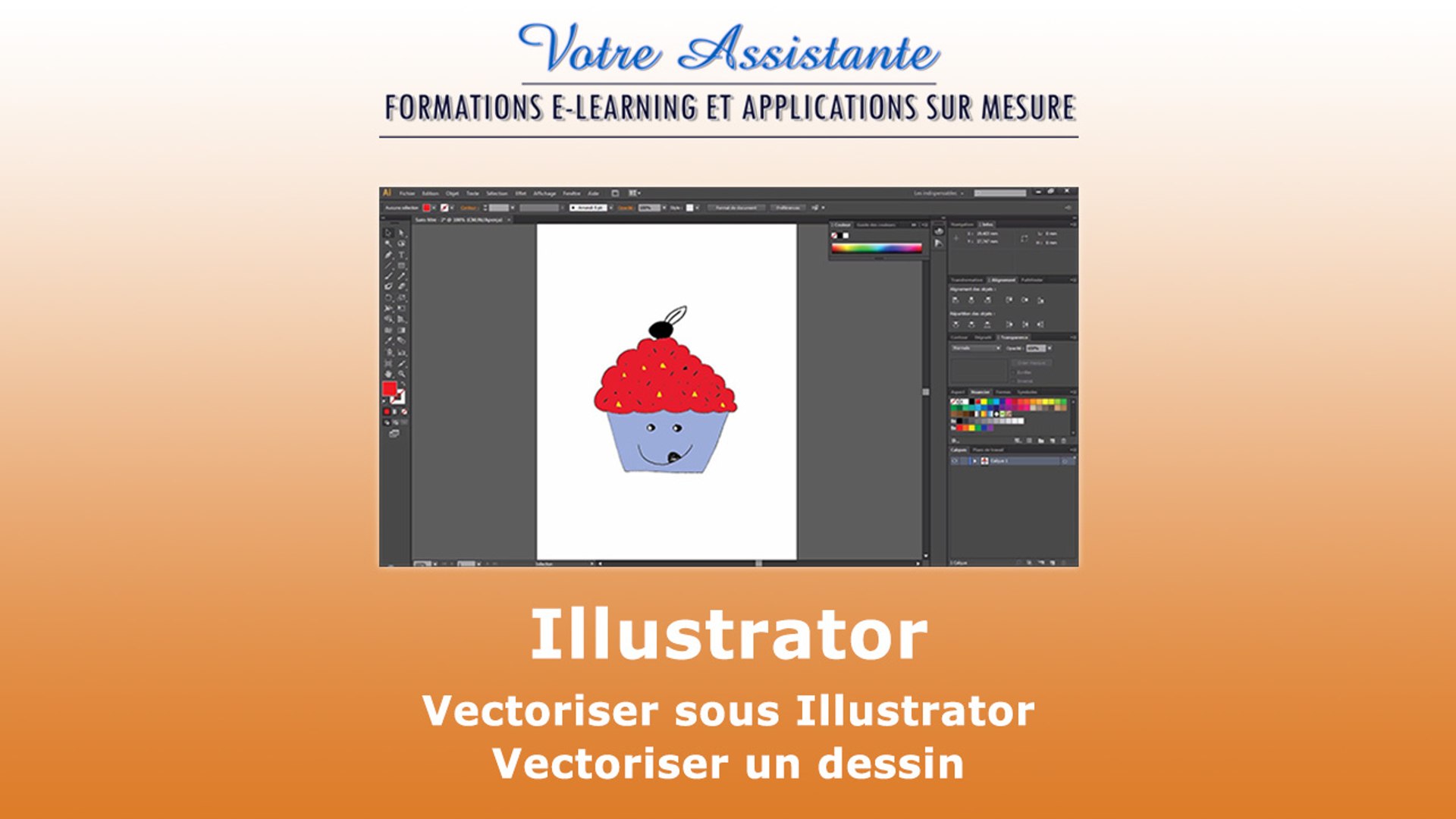 Tuto Vectoriser Une Image Ou Un Logo Avec Illustrator Vectoriser Une