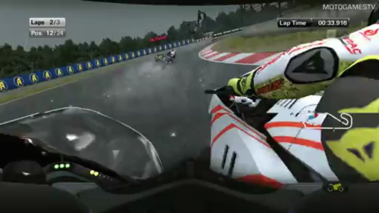 MotoGP 13 PC Demo - Race at Catalunya - Rain - video Dailymotion