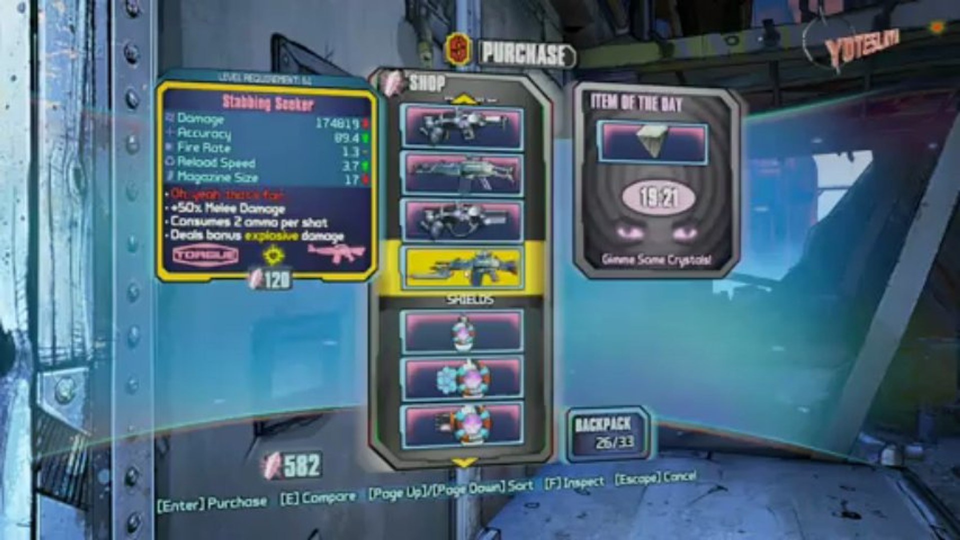 Borderlands 2 Seraph Weapons