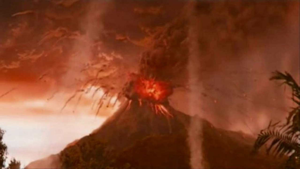 Alvin and the Chipmunks Chipwrecked Complete SFX Volcano Eruption ...