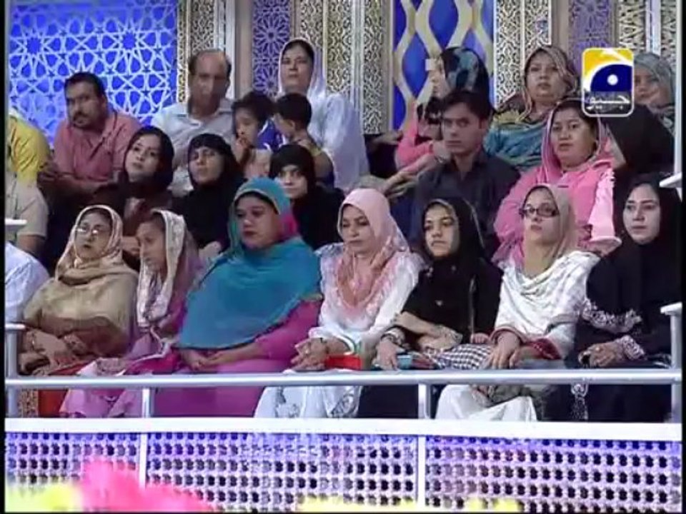 8th Sehri Sehar Aamir ke sat & Aghaz e Sehar Part 1 in Amaan Ramazan with Aamir Liaquat 1434h 18 ...