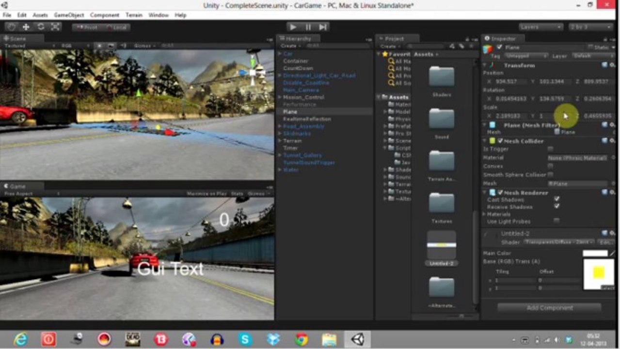 Car Game Creation Tutorial using Unity3d-3 FINISH LINE - video Dailymotion