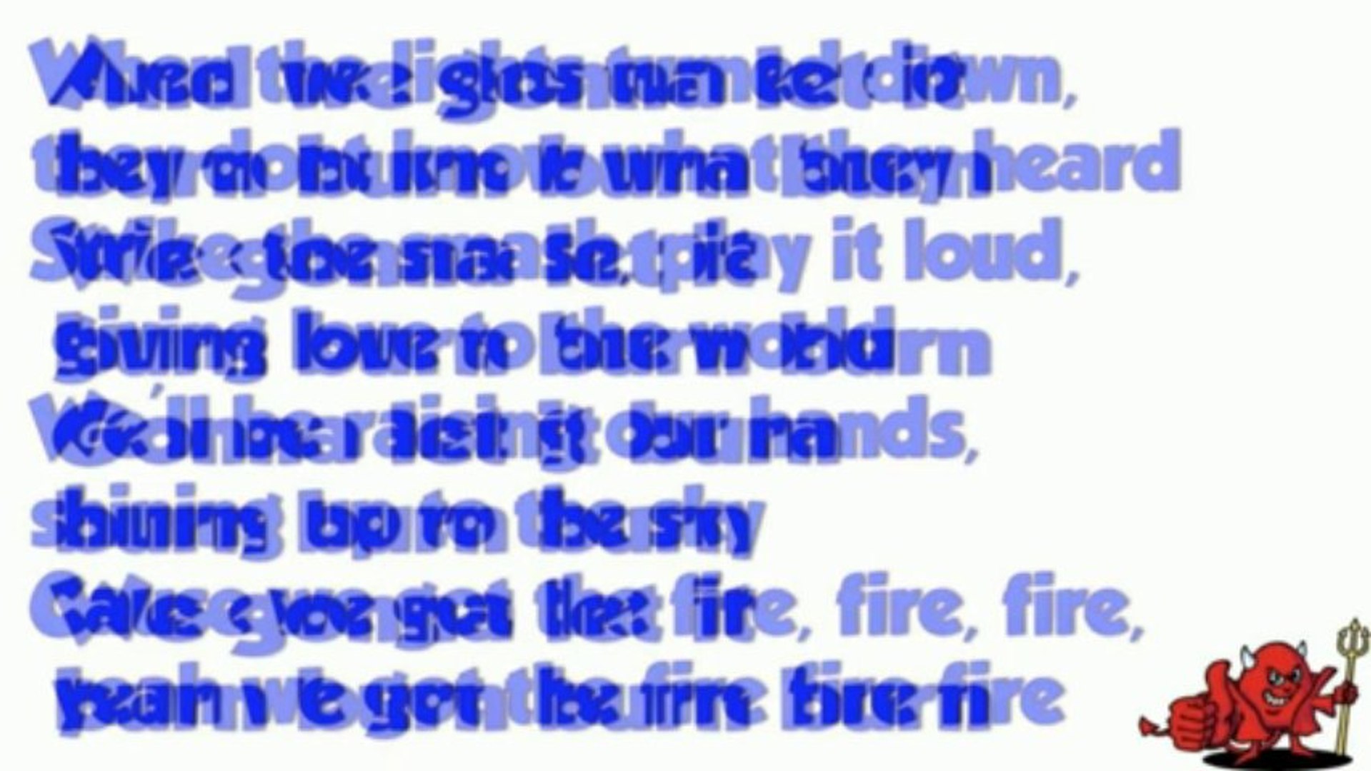 Burn Ellie Goulding Lyrics