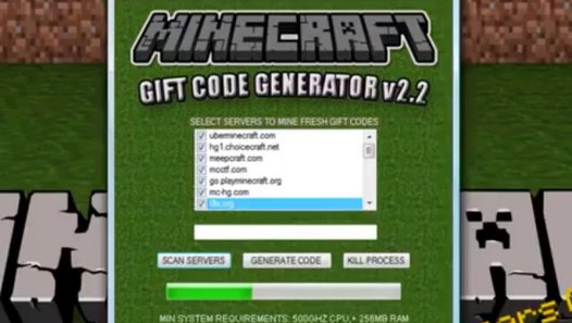 MINECRAFT GIFT CODE GENERATOR 2013 1.4.7 FREE MINECRAFT PREMIUM ACCOUNT ...